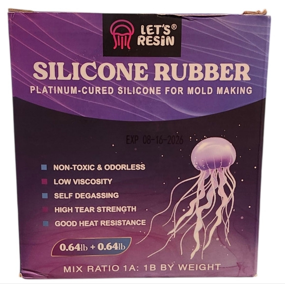 Lets Resin | Art | Lets Resin Silicone Rubber Mold Making Kit Nib ...